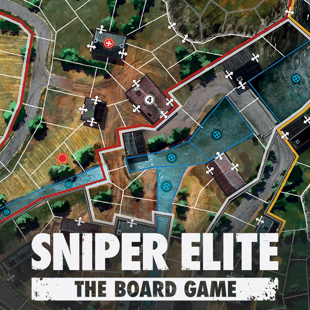 Sniper Elite: The Board Game - The Heavy Water Facility Map - Rebellion ...