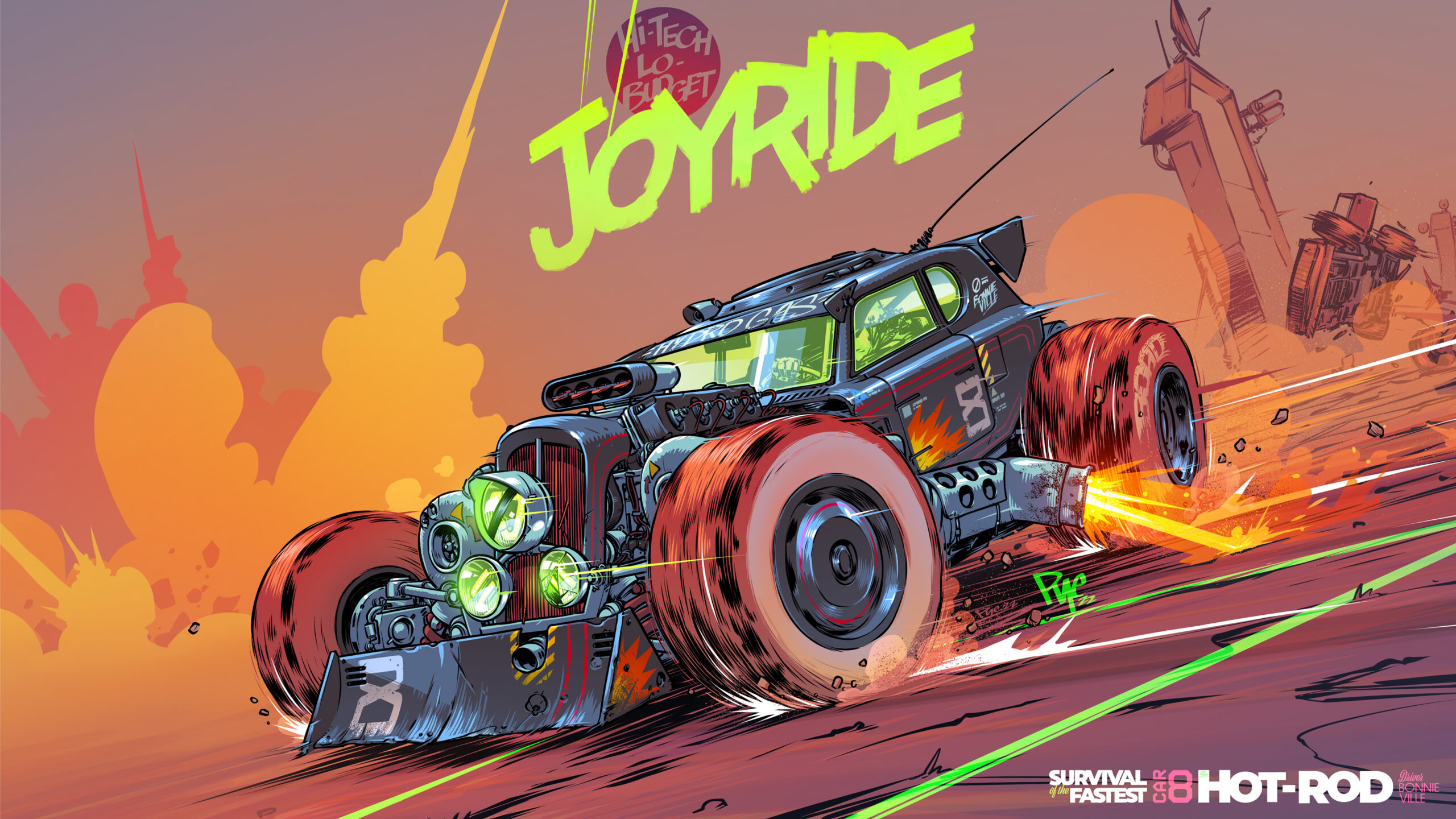 Joyride: Free Wallpaper Download - Rebellion Unplugged